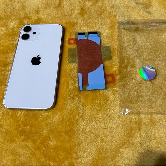 Cell Phones & Accessories | Iphone 12 Mini Silver Housing Back Cover ...